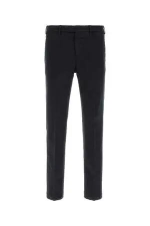 PT TORINO Stretch Cotton Tailored Trousers - Blue