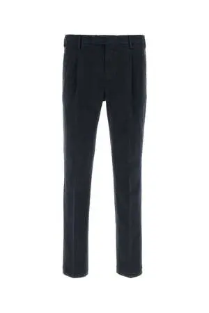 PT TORINO Stretch Cotton Tailored Trousers - Blue