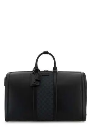 Gucci Travel Handbag In Canvas With 52cm X 30cm X 29cm Dimensions - Black