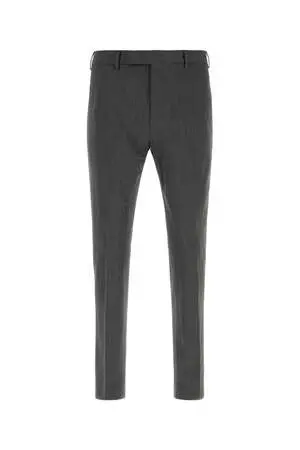 PT TORINO Stretch Virgin Wool Pants - Grey