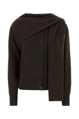 FERRAGAMO Cashmere Cardigan - Brown