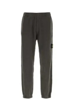 Stone Island Cotton Joggers - Grey