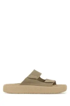 VEJA Suede Slip-on Sandals - Grey