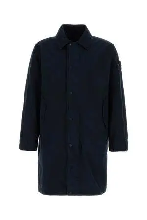 Stone Island Polyester Blend Trench Jacket
