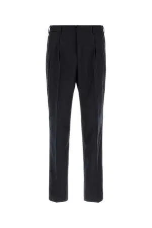 PT TORINO Stretch Wool Dress Pant - Blue