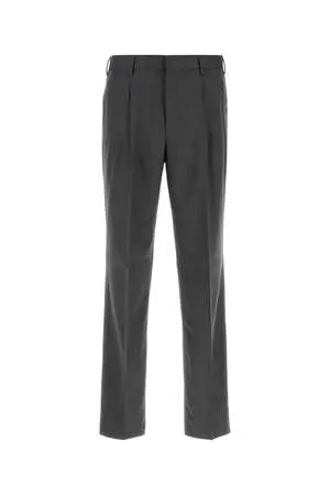 PT TORINO Stretch Wool Dress Pant - Grey