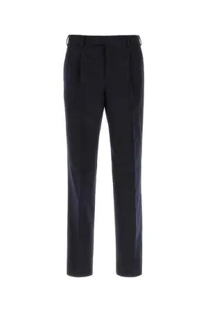 PT TORINO Midnight 100% Virgin Wool Pants - Blue