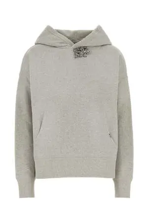 Prada Oversized Cotton Mélange Sweatshirt