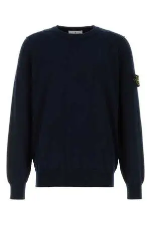 Stone Island Cotton Knit Sweater - Blue