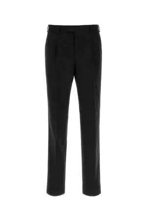 PT TORINO 100% Virgin Wool Wool Pants - Black