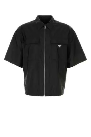 Prada Re-nylon Shirt - Black