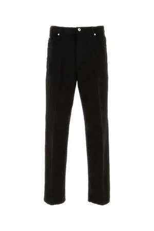 FERRAGAMO Organic Cotton Pant - Black