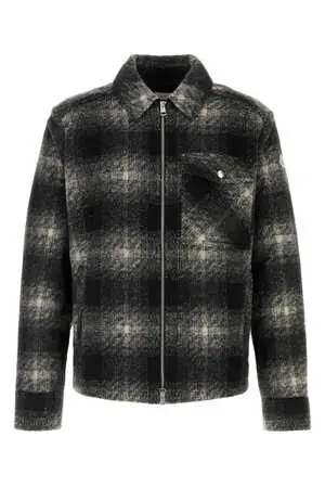 Moncler Embroidered Flannel Shirt - Checked