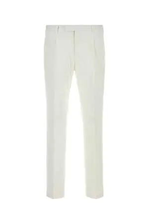PT TORINO Cotton Stretch Chino Pants - White