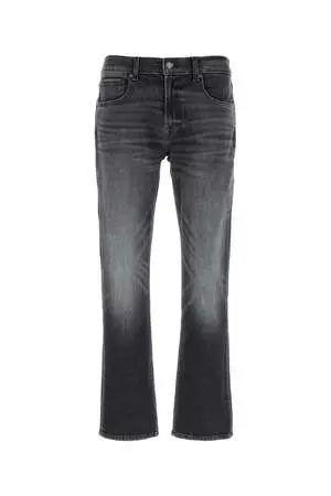 Seven For All Mankind Stretch Denim Jeans - Black
