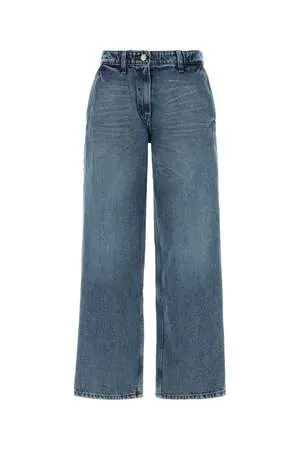 Magda Butrym Wide Leg Denim Jeans
