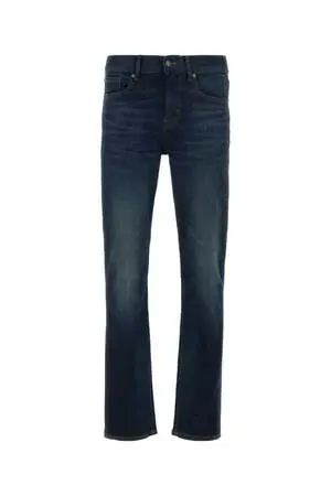 Seven For All Mankind Stretch Denim Jeans - Blue