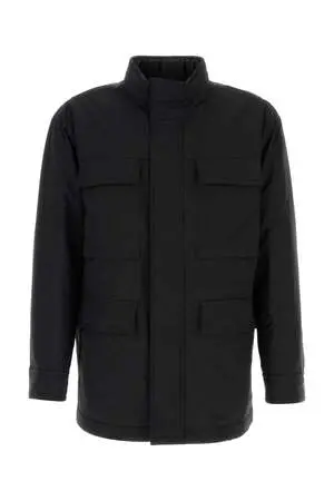 FERRAGAMO Wool-blend Padded Jacket For - Black