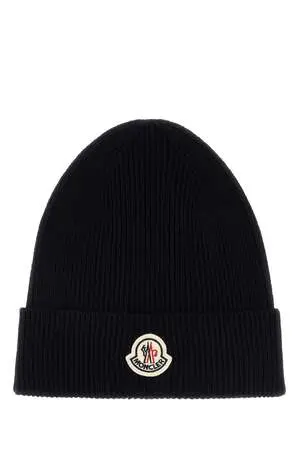 Moncler Quilted Puffer Hat - Black