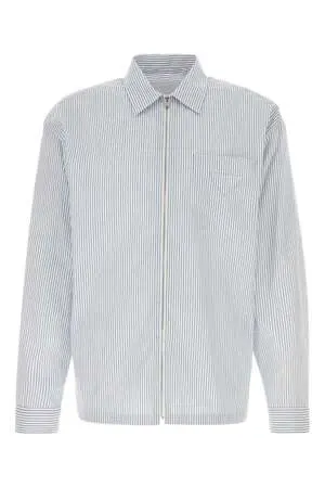 Prada Embroidered Poplin Shirt For - Stripped
