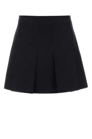 A.p.c. Inspired Twill Mini Skirt With Clean Tailoring