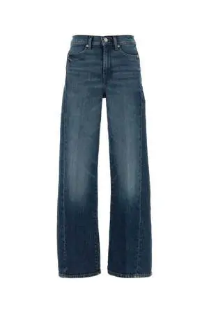 Seven For All Mankind Stretch Denim Lotta Jeans - Blue