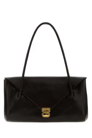 Marni 100% Bovine Leather East-west Shoulder Handbag - Brown