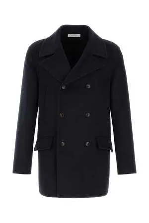 UMIT BENAN Wool-cashmere Double-breasted Jacket