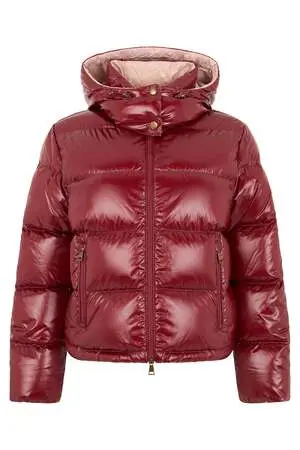 Moncler Niveole Quilted Down Jacket - Red