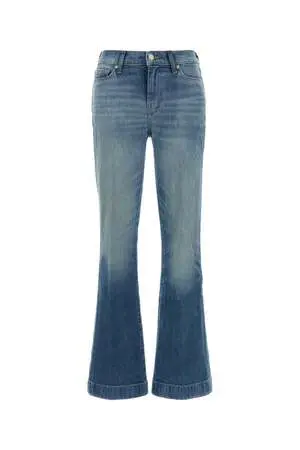 Seven For All Mankind Stretch Denim Dojo Jeans - Blue