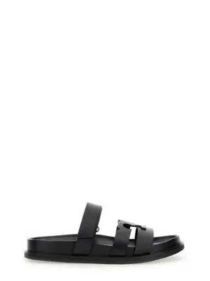 Tory Burch Ines Sport Slide Sandals - Black