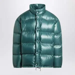Prada PRADA Re-Nylon Zip-Up Jacket Green