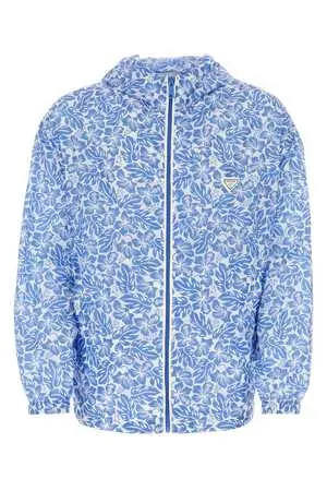 Prada Re-nylon Zip-up Windbreaker Jacket