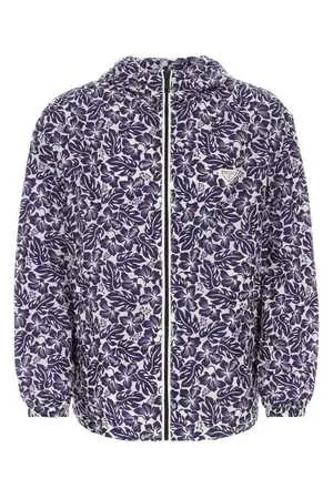 Prada Re-nylon Zip-up Windbreaker Jacket