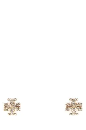 Tory Burch 1.5 Cm Embellished Metal Stud Earrings - Metallic