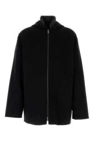 Prada Padded Silk Jacket With Cashmere Lining - Black