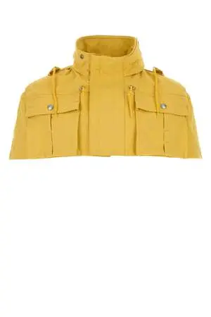 Prada Nylon Cape For - Yellow
