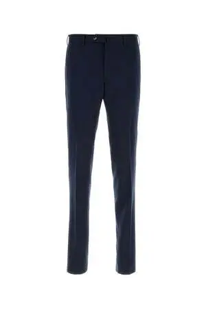PT TORINO Cotton-silk Blend Pants For - Blue