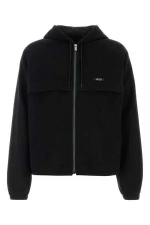 Prada Recycled Polyester Pile Zip-up Jacket