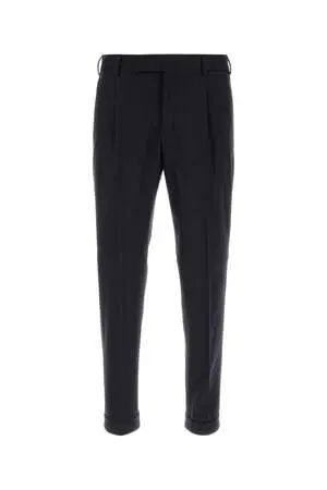 PT TORINO Midnight Stretch Wool Blend Pant - Blue