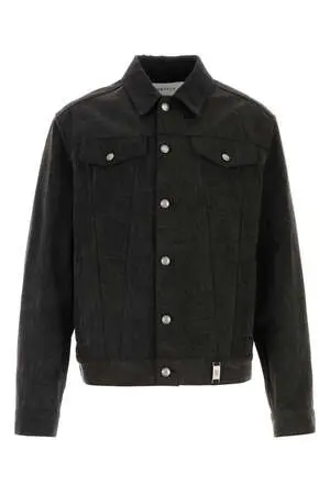 Alexander McQueen Denim Trucker Jacket - Black