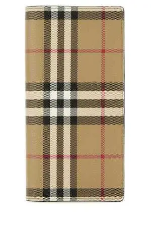 Burberry Canvas Mini Wallet - Printed