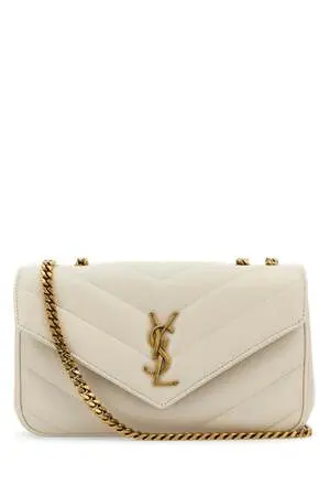 Saint Laurent Mini Loulou Lambskin Leather Shoulder Bag