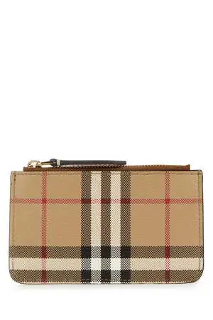 Burberry Printed Canvas Mini Coin Purse 13cm X 7cm - Checked