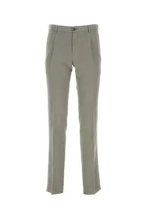 PT TORINO Lyocell-linen-cotton Blend Pants For - Grey