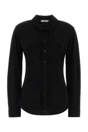 LEMAIRE Viscose Shirt - Black