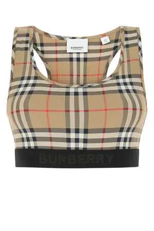 Burberry Printed Stretch Nylon Top