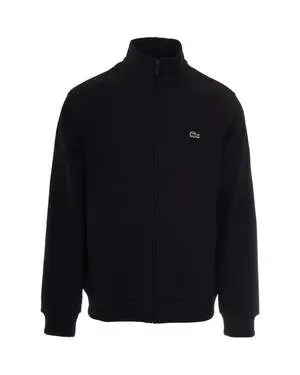 Lacoste Zip-up Track Jacket - Black