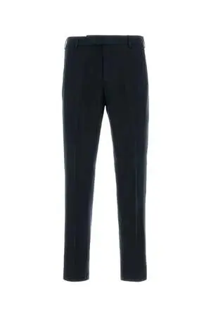 PT TORINO Lyocell-linen-cotton Blend Trouser For - Blue