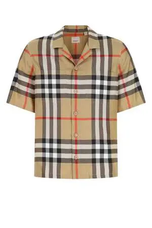 Burberry Embroidered Silk Shirt For